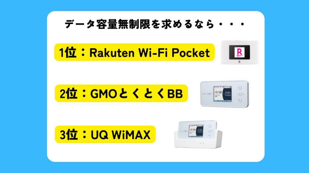 【2024年11月最新】ポケット型Wi-Fiおすすめ10社比較！安いモバイルルーターの選び方も - ネット回線スポット